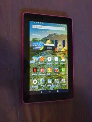 Amazon Fire (5th Generation) 16GB, Wi-Fi, 7in - Magenta 841667103150 | eBay