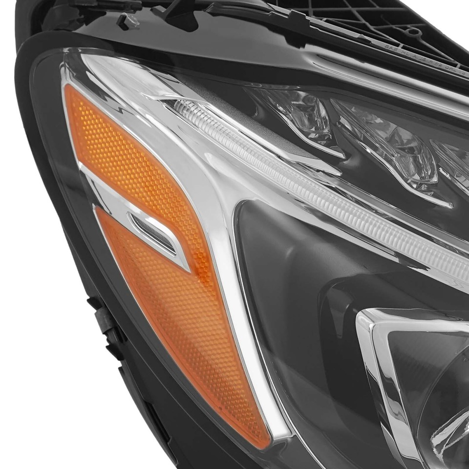 LED Headlight Right Side Fit For 2015-2018 W205 C300 C-Class Passenger ...