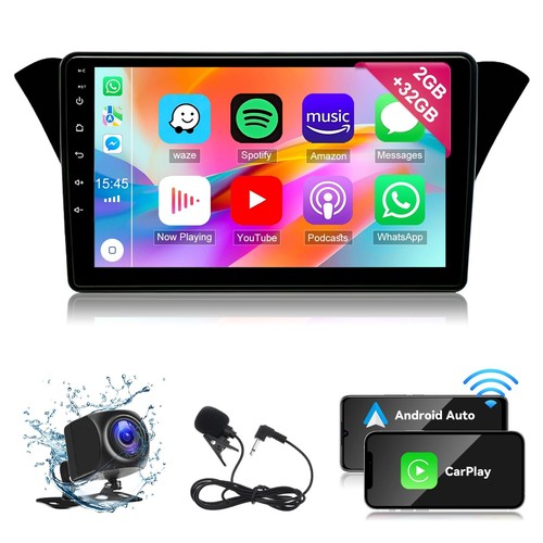 Android 13.0 Double Din Car Stereo - CarPlay Android Auto Car Audio 9 ...