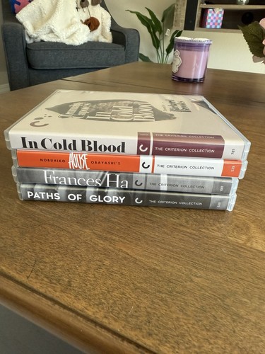 Criterion Collection Lot Of 4 (Blu Ray) House, In Cold Blood, Frances ...