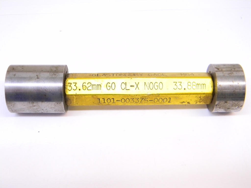 Used Go / No Go Pin Plug Gage, Go PD: 32.62mm , No go PD: 33.88mm | eBay
