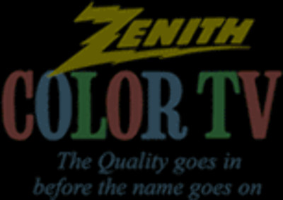 Miller Engineering 8860 Zenith Color TV Neon Window Sign | eBay