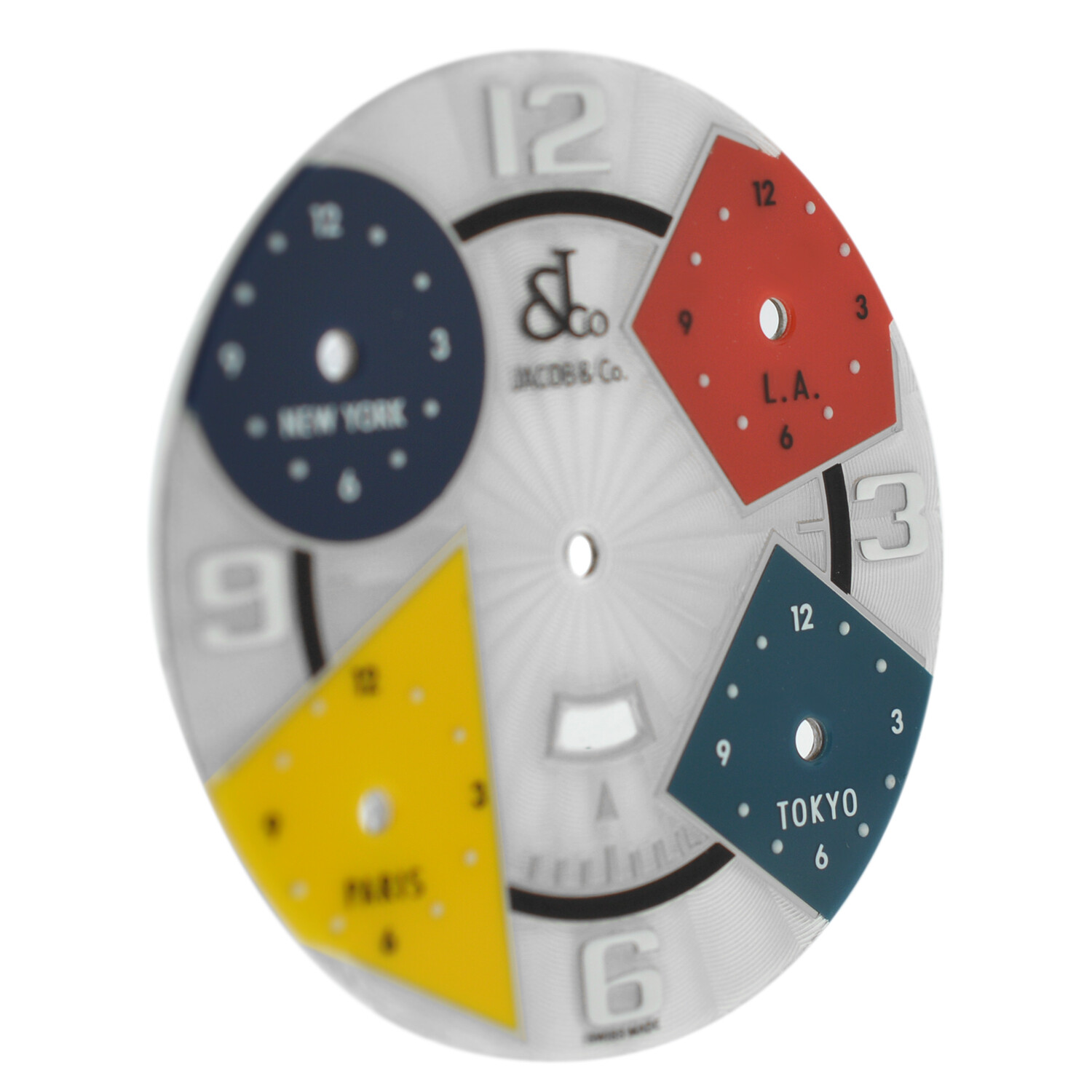 Jacob & Co. Five Time Zone Multicolored Dial Fits 47mm Jacob Watch | eBay
