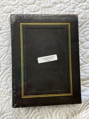 4x6 Timeless Black & Gold Mat Frame Inserts for Photos, Albums Pack of ...