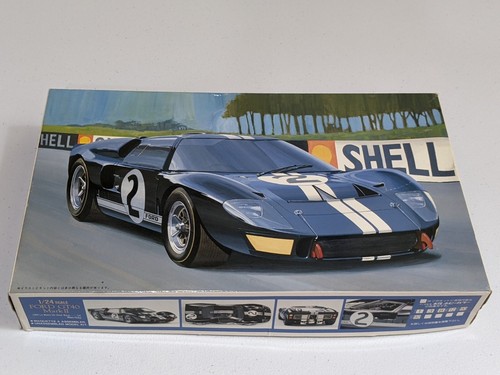 Fujimi Ford GT40 Mark II Model Kit 1/24 #12101 Le.Mans Miles Ruby | eBay