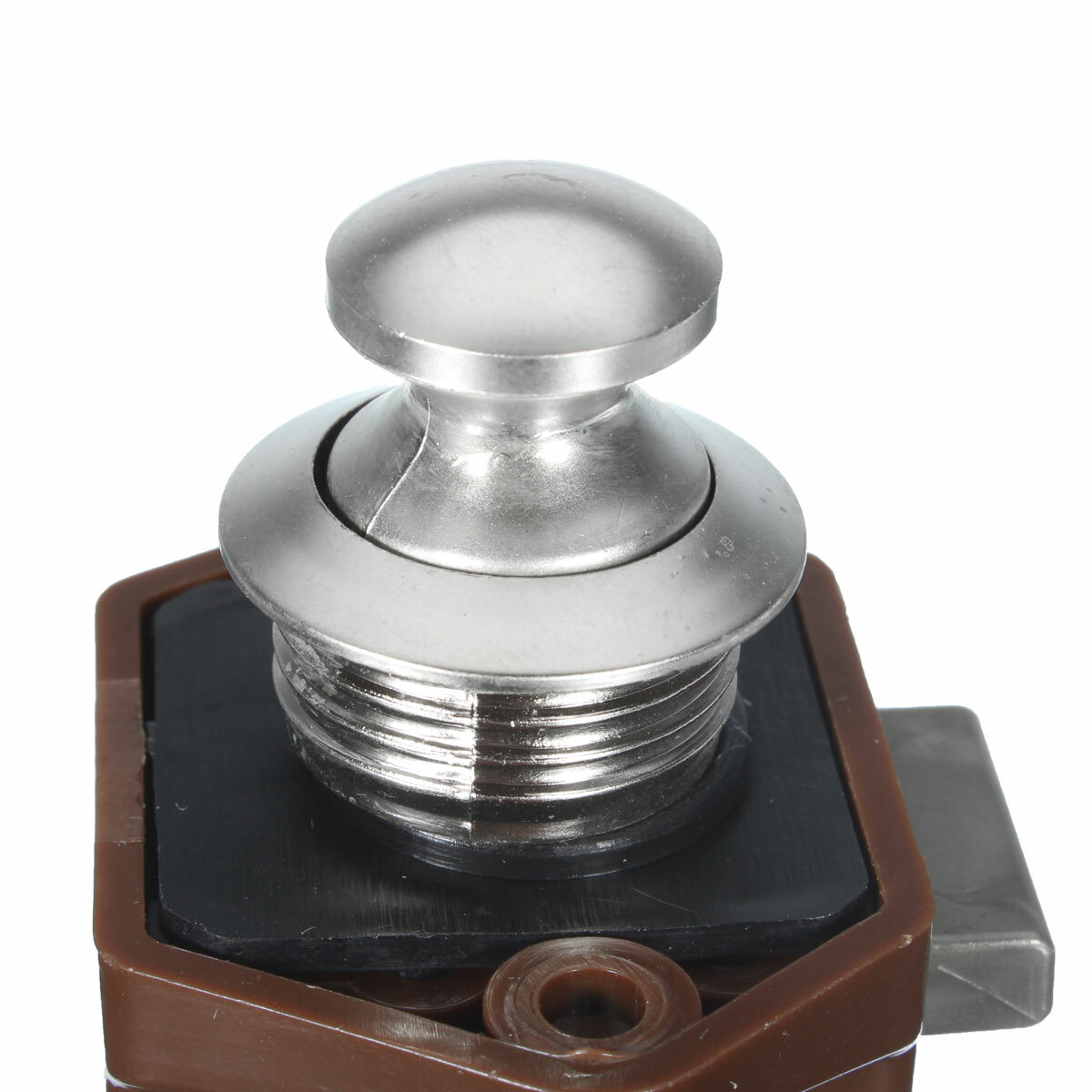 10Pcs Push Button Catch Locks Latch Knobs Drawer Cupboard Door Cabinet ...