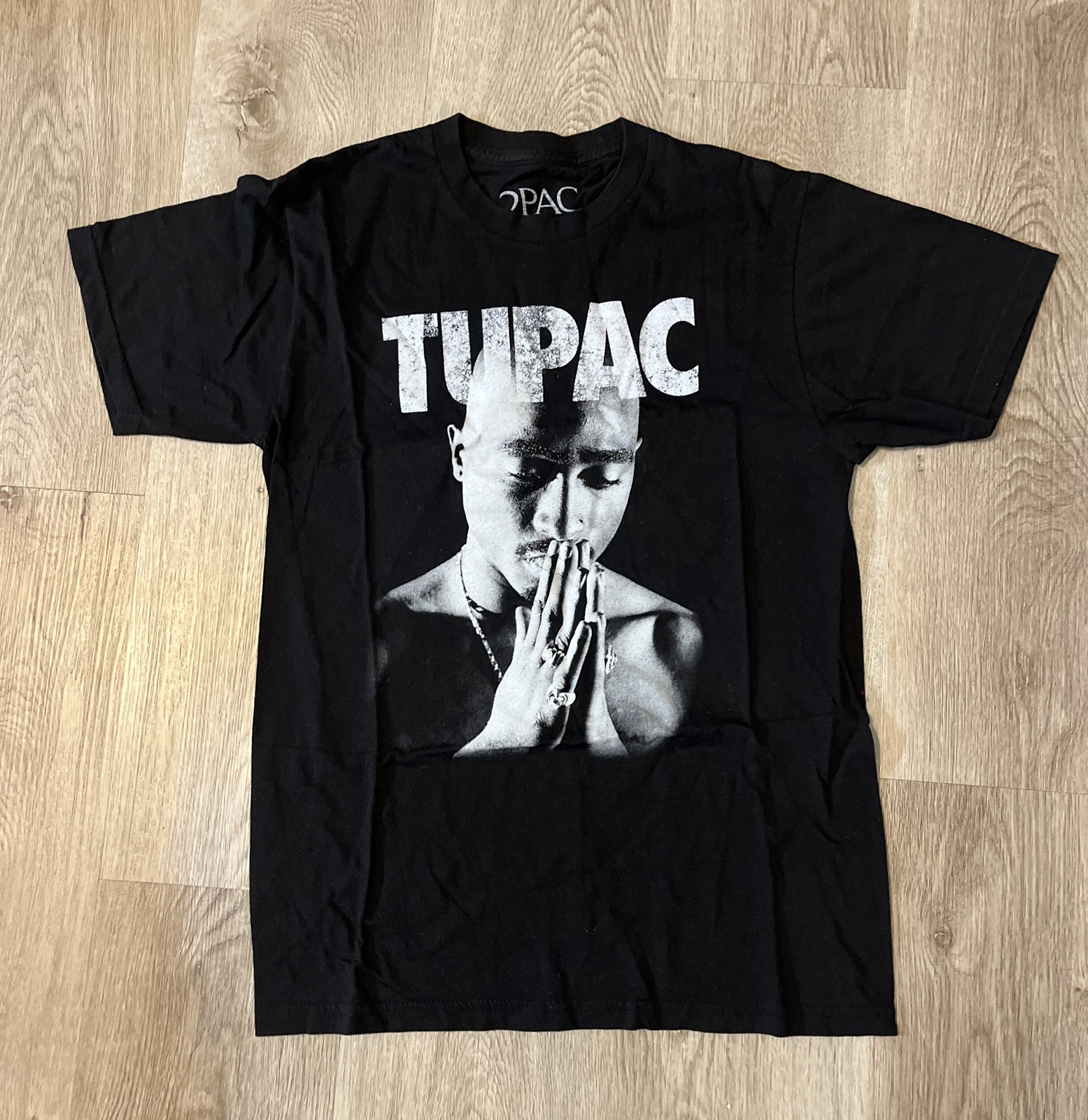 Tupac Shakur Men's Official Licensed 2Pac Prayer Grap… - Gem