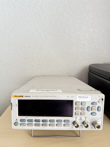 FLUKE PM6690 2.7 GHZ FREQUENCY COUNTER/TIMER ANALYZER - FREE SHIPPING ...