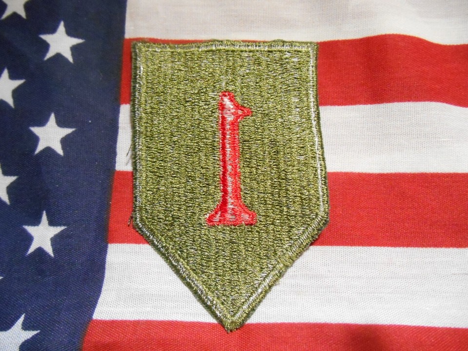 VIETNAM ERA US ARMY 1ST INFANTRY DIVISION BIG RED ONE PATCH C/E | eBay