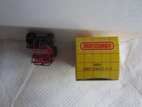 1989 Matchbox International Yellow Box #5 Jeep Eagle 4x4 NIP | eBay