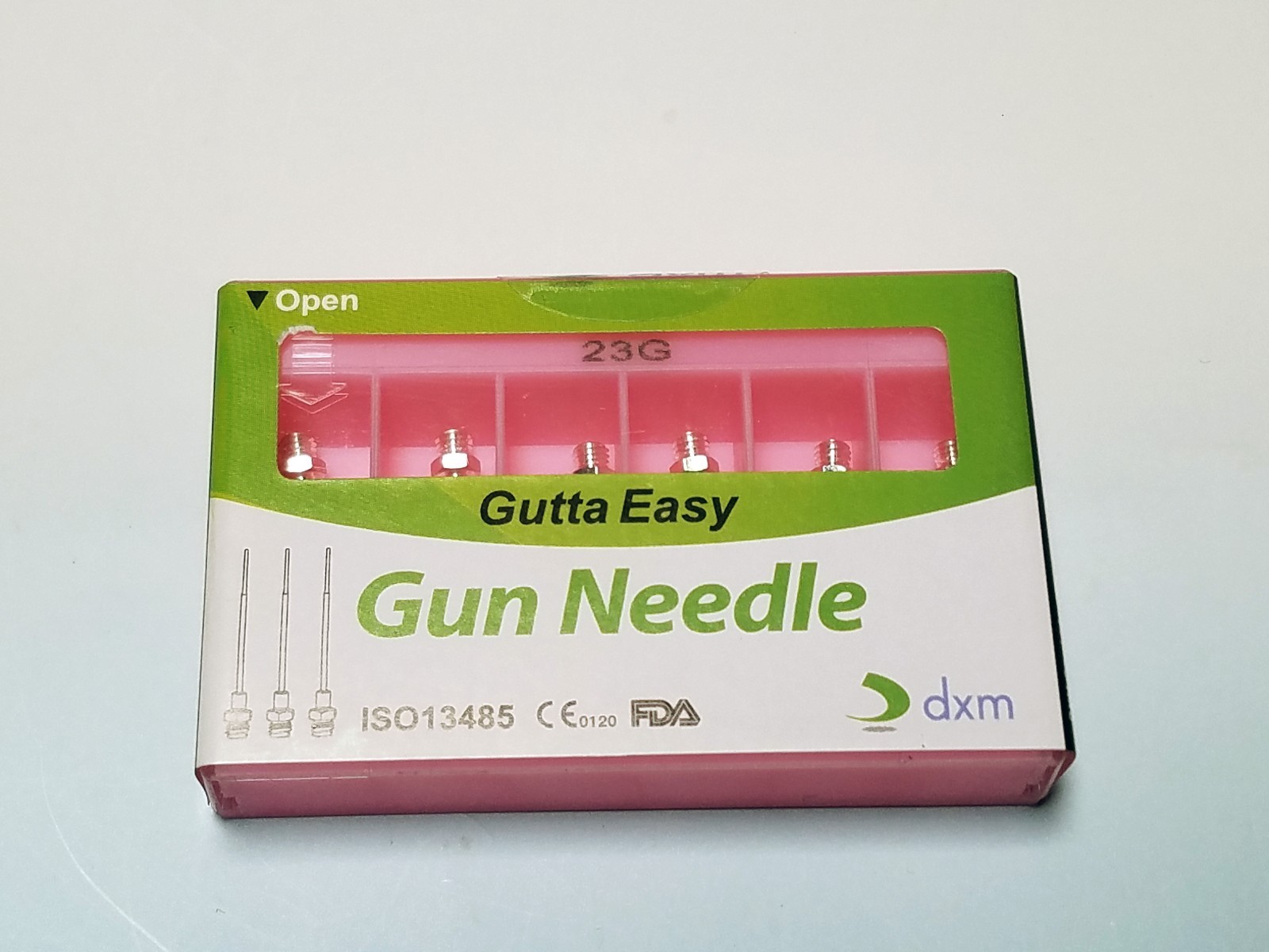 23G & 25G Available Endodontic Obturation Gutta Gun Tip 1 box (6 tips ...