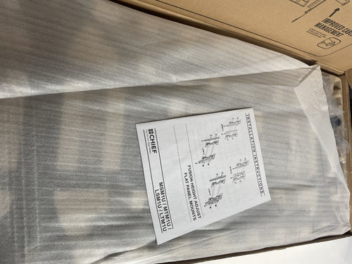 Qty. 17 Chief LSM1U Fusion Micro-Adjustable Flat Panel TV Wall Mount ...