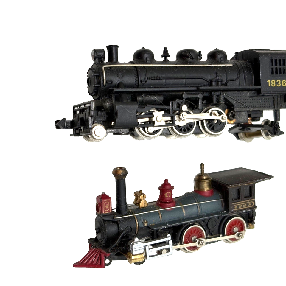 TWO ENGINES LOCOMOTIVES - Bachmann N Scale UP #1836 + No. 119 Engine ...