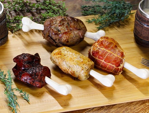 Tsubame-Sanjo Manga Meat Bone 2 pc outdoor BBQ camping JAPAN NEW ...