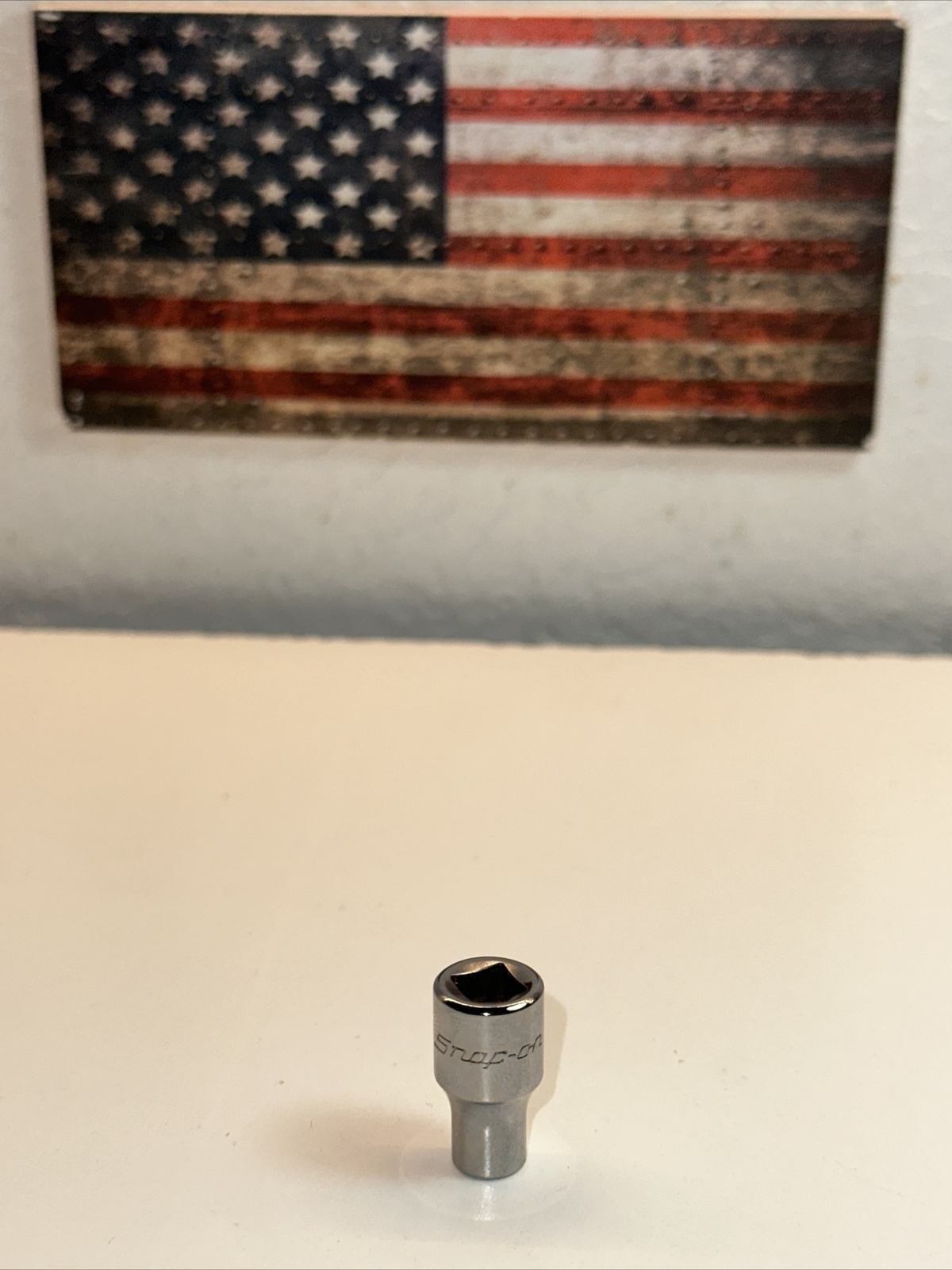 Snap On 1/4" Drive 6-Point 7/32" Shallow Chrome Socket TM7 | eBay