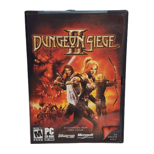 Dungeon Siege II (PC, 2005) 4 Disc Set Complete W/ Key and Manual ...