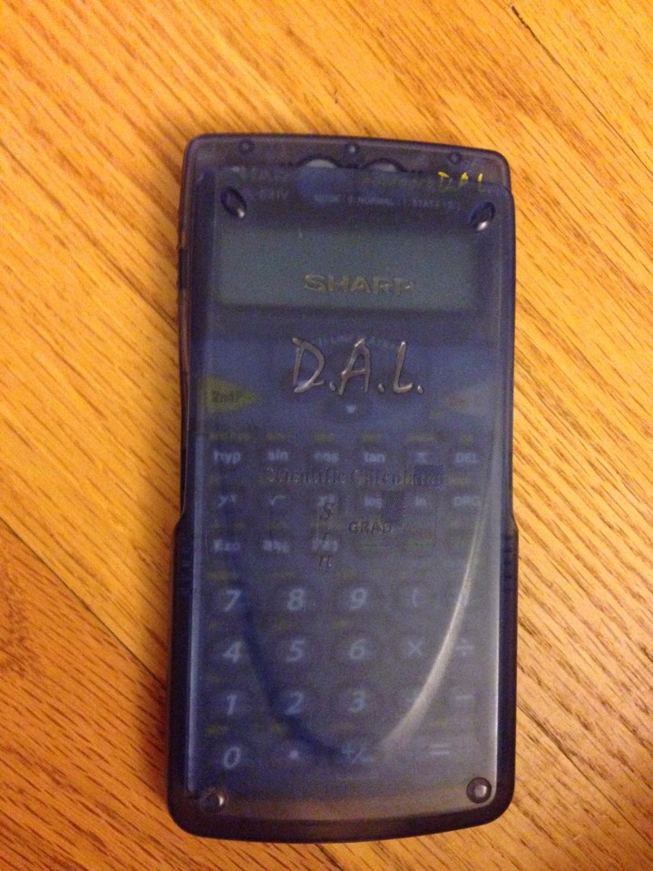 Sharp EL-531V DAL Advanced Scientific Calculator with Case - Blue | eBay