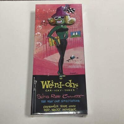 Weird-Ohs Sling Rave Curvette Model Kit 16017 Hawk 2006 NEW Hobby ...