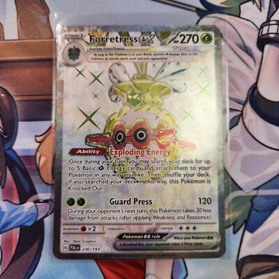 Pokemon Forretress ex Tera Rare Paldea Evolved 230/193 NM | eBay