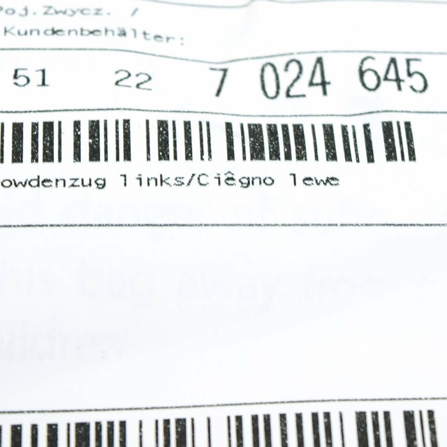 BMW 7 E65 Rear Left Interior Door Handle Cable 51227024645 Genuine for ...