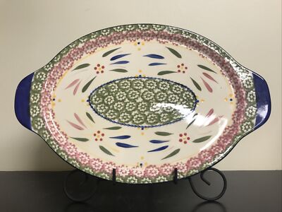 Temptations Old World Confetti 14” Oval Platter | eBay