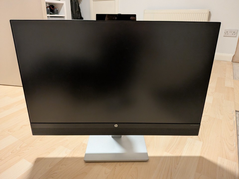 HP M27 27-inch Monitor With Integrated Webcam, Speaker & Microphone ...