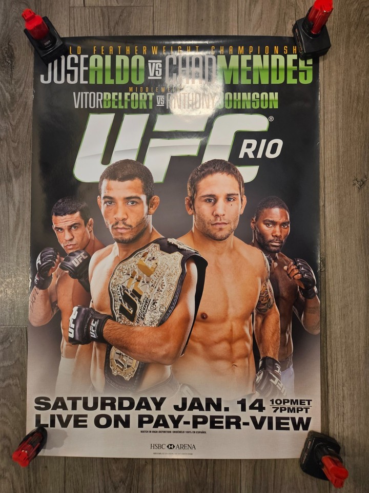 UFC Official Posters 27x39 | eBay