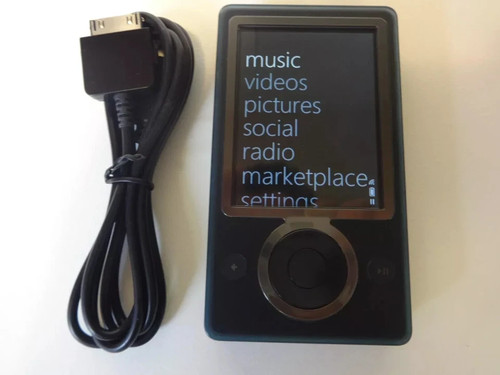 MICROSOFT ZUNE BROWN 30GB/128GB with NEW HARD DRVE & NEW BATTERY | eBay