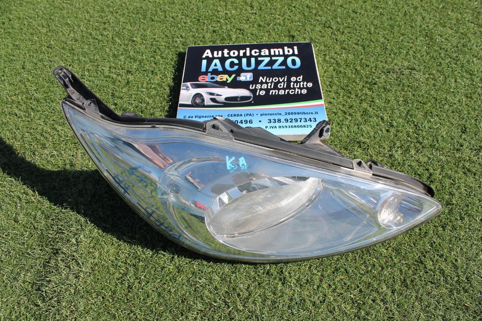 FARO FANALE PROIETTORE ANTERIORE DX DESTRO FORD KA | eBay