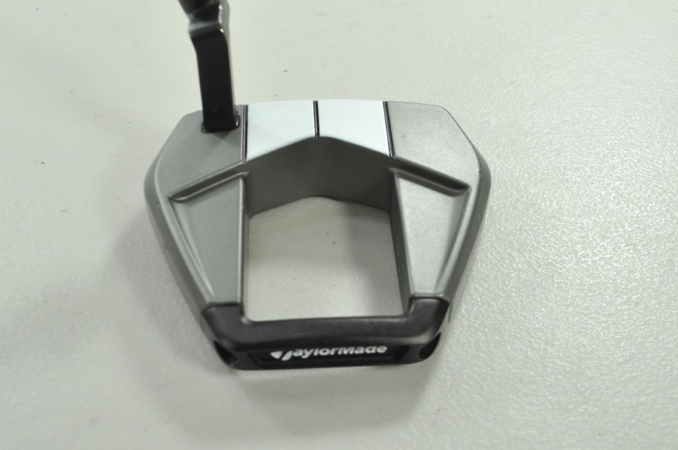 TaylorMade Spider S Platinum L Plumbers Neck 34" Putter Right Steel ...