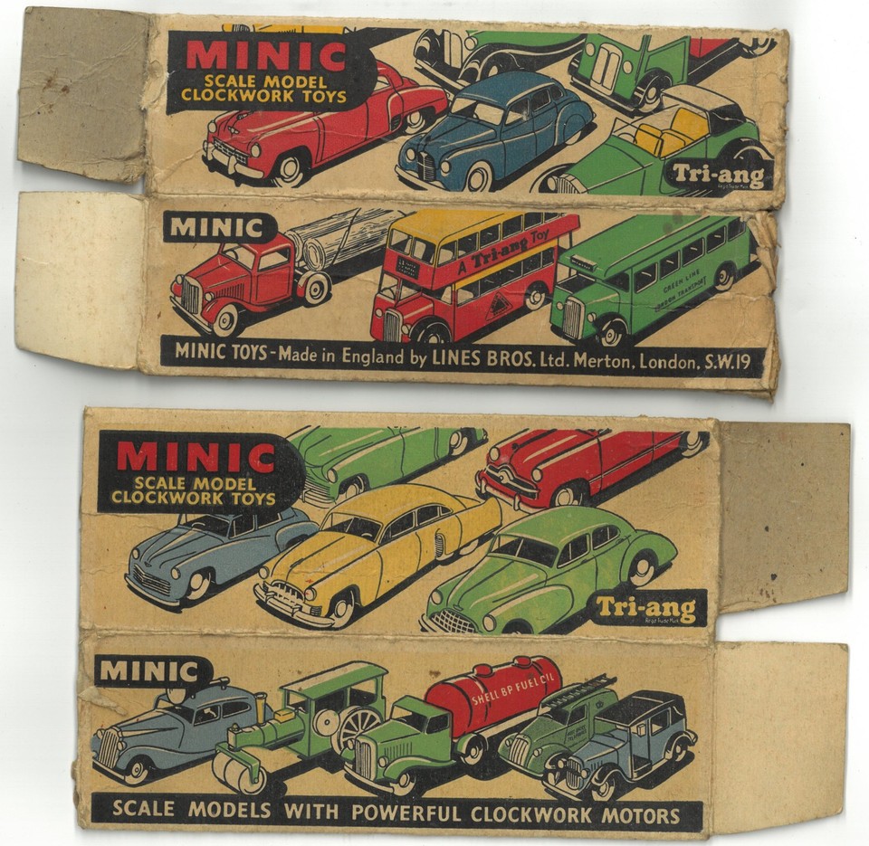 Triang Minic 2 Original Boxes (B) | eBay Australia