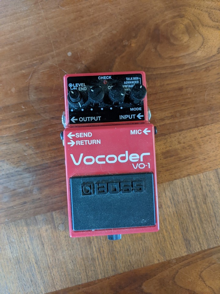 Boss VO-1 Vocoder Guitar Pedal | eBay