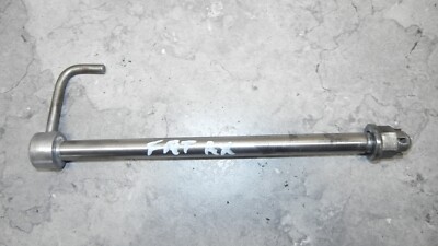 1980 HONDA XR200 XR 200 FRONT AXLE BOLT SHAFT WITH LOCK NUT | eBay