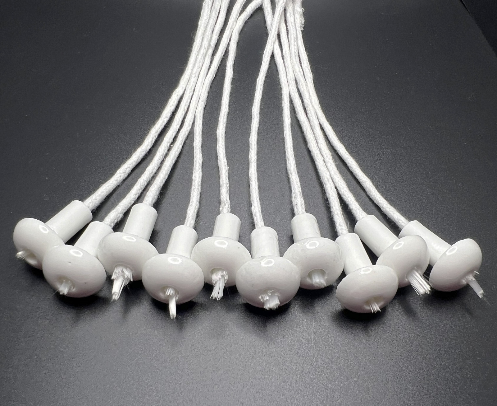 10 Ceramic Wine Bottle Wicks | Oil Candle Bottle Wick Kit | 8" Wicks | eBay