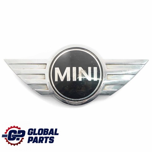 Tailgate Emblem Mini Cooper One R50 R53 R56 Rear Trunk Lid Badge Chrome ...