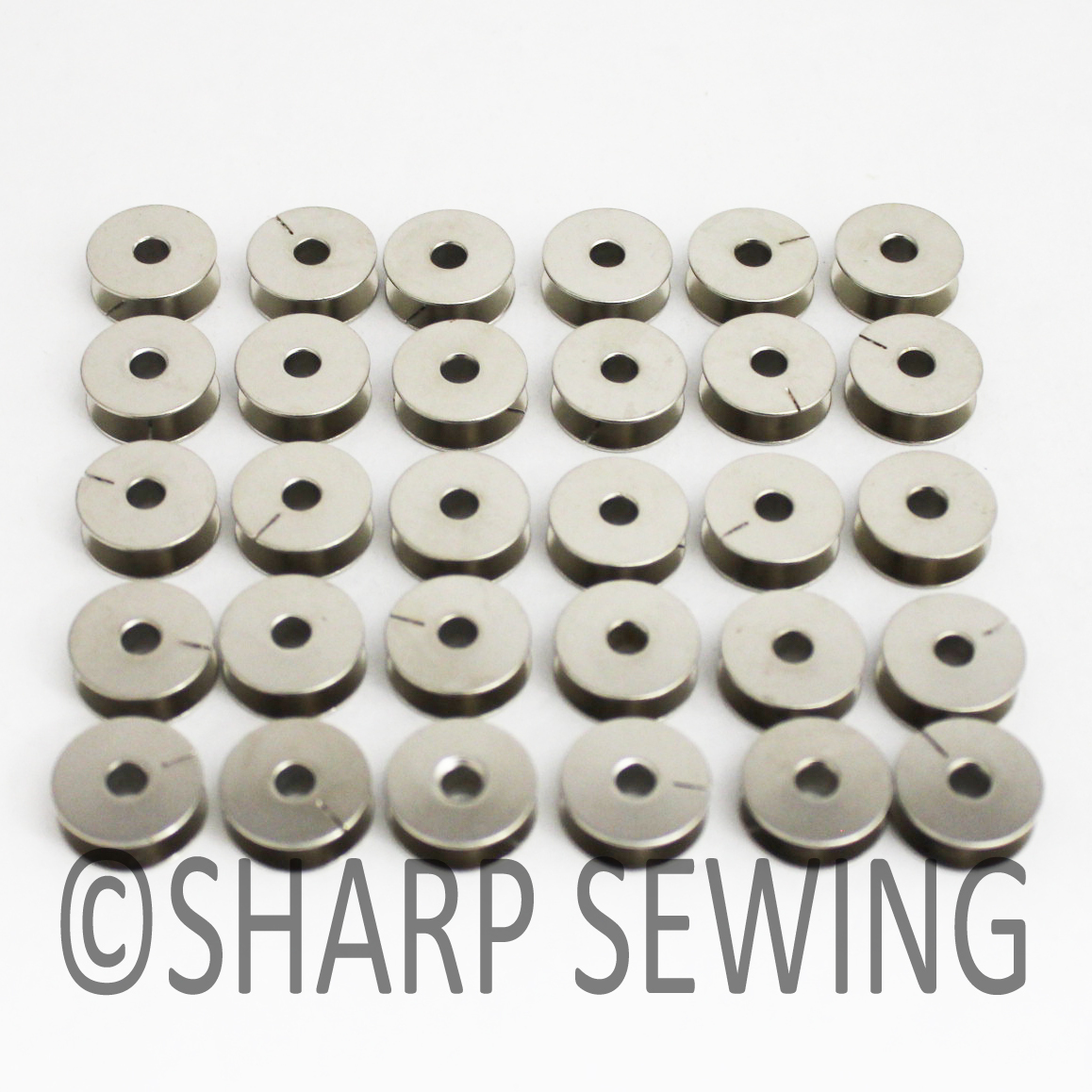 30 SMALL BOBBINS FITS SINGER 29-1 29-4 29K 29K71,73 CLASS SEWING ...