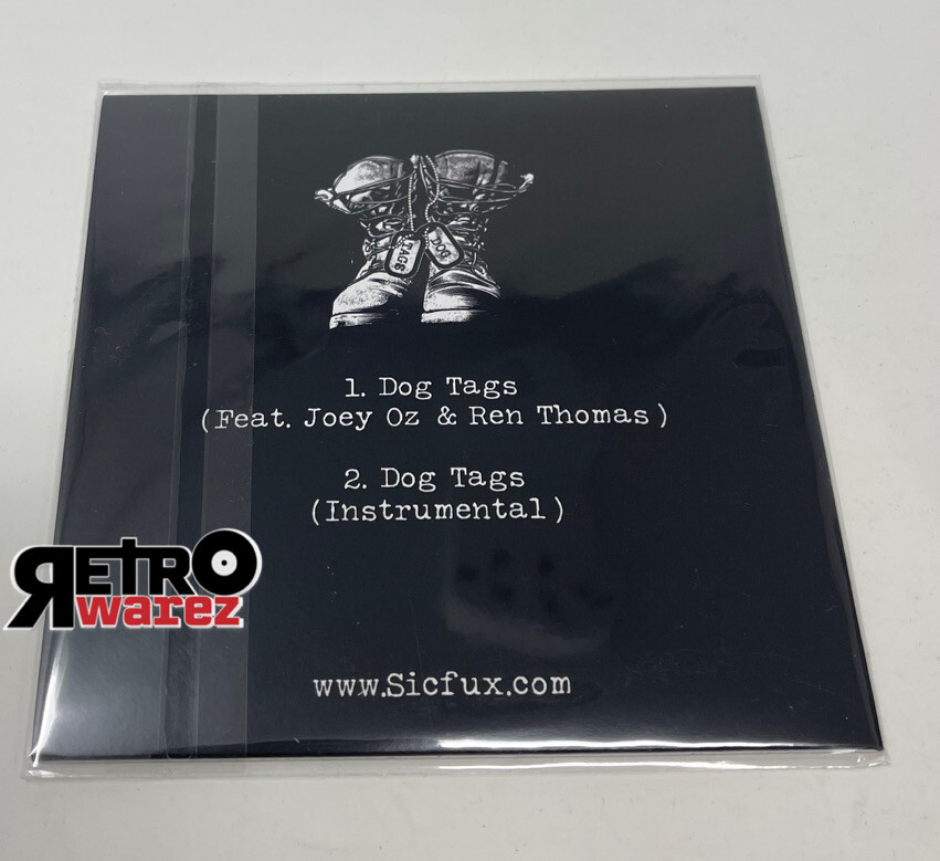 Jimmy Donn - Dog Tags CD SEALED HORRORCORE underground rap single ...