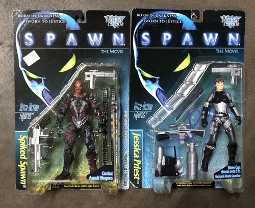 Lot Of 2 New McFarlane Toys Spawn The Movie Jessica Priest Action ...