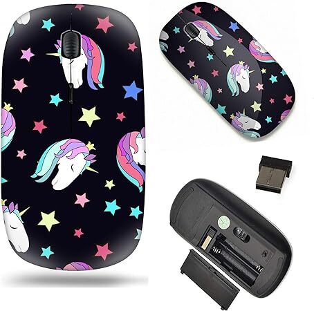 Optical Mice Mobile Wireless Mouse 2.4G Portable for Notebook PC Unique ...