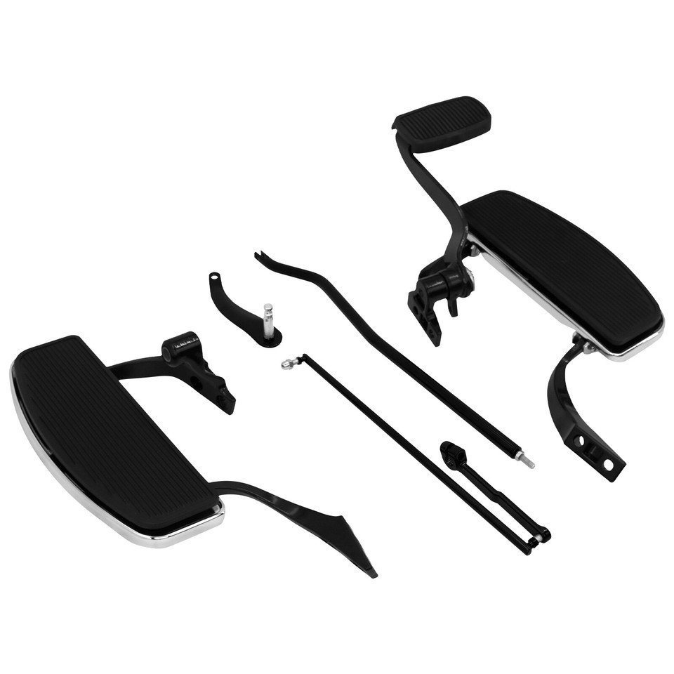 Rider Complete Forward Control Footboard Kit For Harley Dyna Fat Bob ...