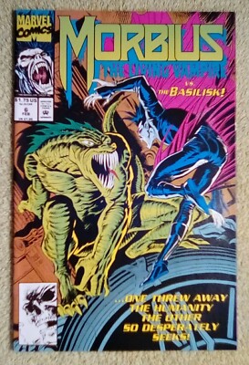 Morbius: The Living Vampire #6 (Marvel, 2/93) 9.2 NM- (Basilisk ...