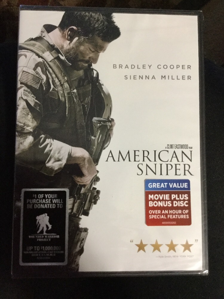 American Sniper (DVD, 2015, 2-Disc Set) New, Sealed 883929450336| eBay