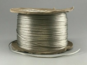 CONTINENTAL CORDAGE AA59569R36T0062 1/16" T/C TUBULAR BRAID WIRE (10FT ...