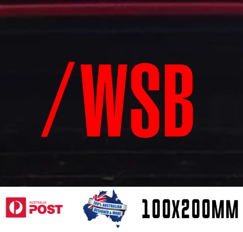 Wallstreetbets WSB Reddit Windshield Windscreen Laptop Sticker Decal ...