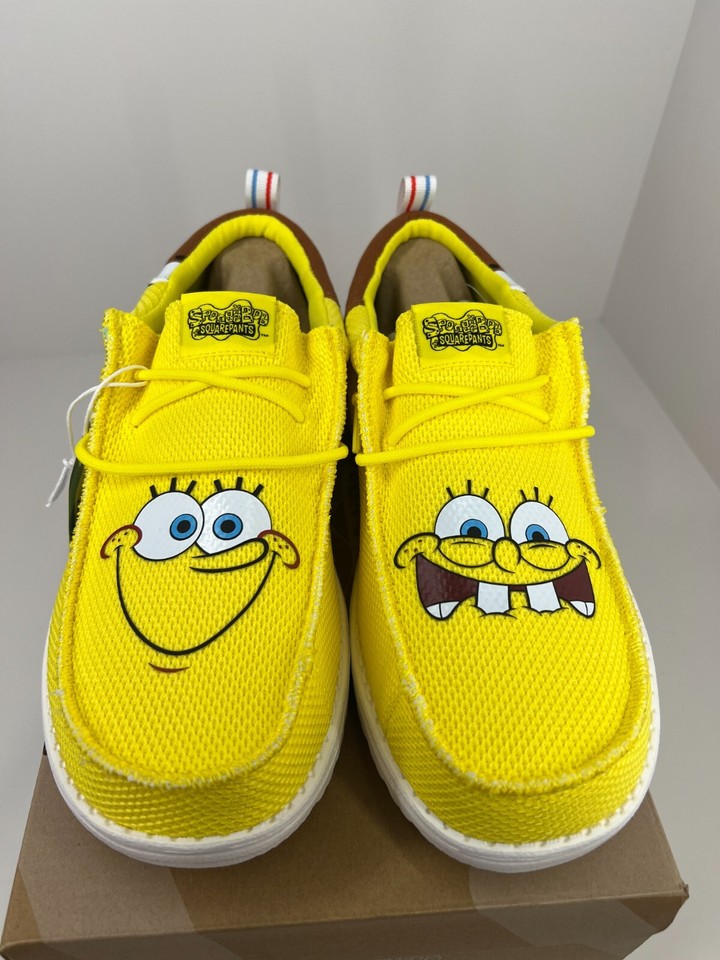 Hey DUDE WALLY Funk SpongeBob Squarepants Patrick Shoes Loafers M9US | eBay