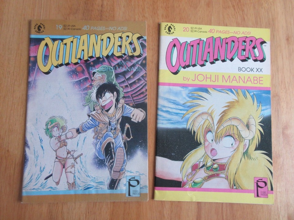 Lot of *6* Dark Horse OUTLANDERS: #1 + 12, 16, 18, 19, 20 (Avg = VF ...