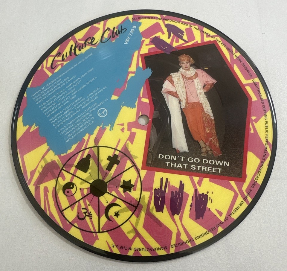 Culture Club ~ The Medal Song 7'' Picture Disc Vinyl Record 1983 NM | eBay