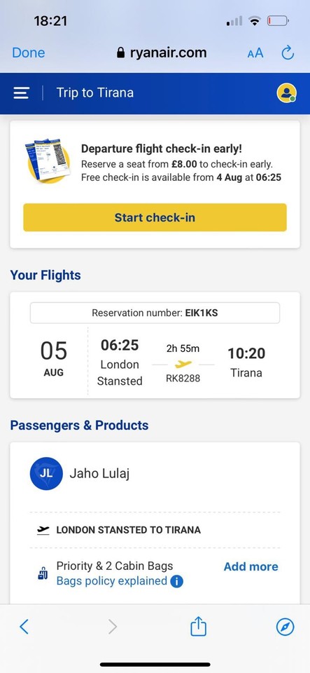 Ryanair Flight Tickets | eBay UK
