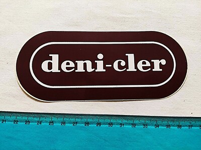 Vintage 80s Old Sticker Adhesive Deni-Cler Autocollant Kleber | eBay