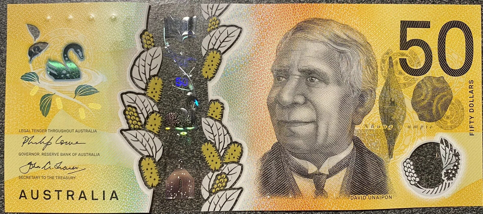 🌟1x ‘A’ Series Note AUSTRALIA $50 Fifty Dollar 2018 Bank notes 🇦🇺 Wrong ...